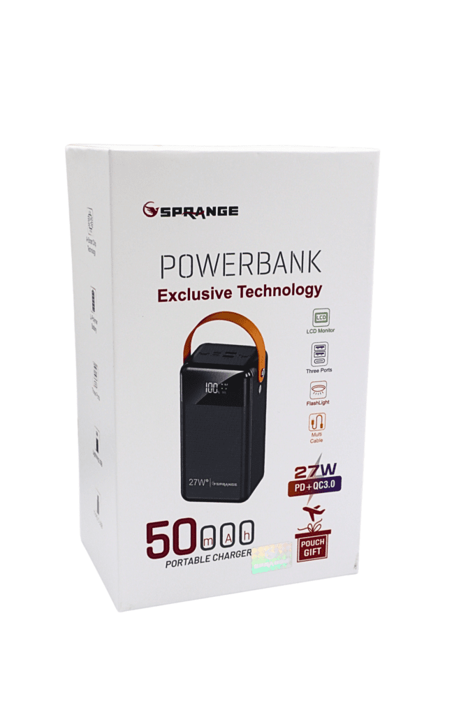 SPRANGE SR-P23 50000 mAh Li-Polymer Power Bank – Sprange